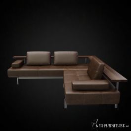 3D Rolf Benz Dono Sofa
