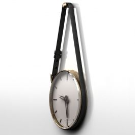 3D Wall Clock with Belt - 3D Decoration models
